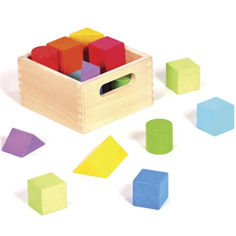 Small Coloured Blocks Set