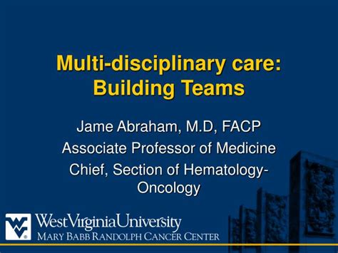 Ppt Multi Disciplinary Care Building Teams Powerpoint Presentation