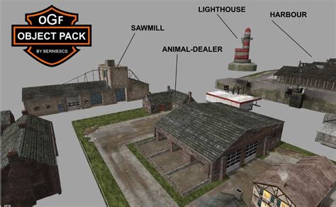FS OGF OBJECT PACK V Farming Simulator Mod