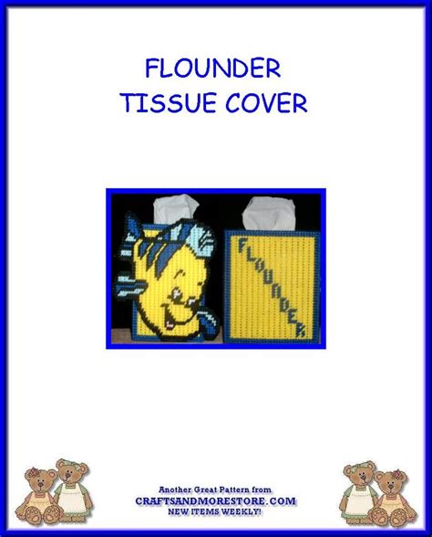 Finding Nemo Flounder Tissue Cover