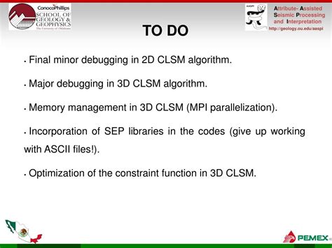 Ppt 3d Constrained Least Squares Kirchhoff Prestack Time Migration