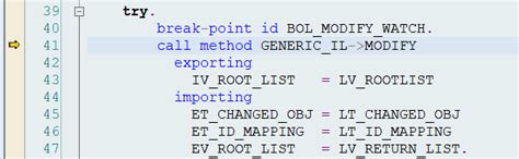 Sap Using Break Point Id Stefan Barsuhn It Solutions
