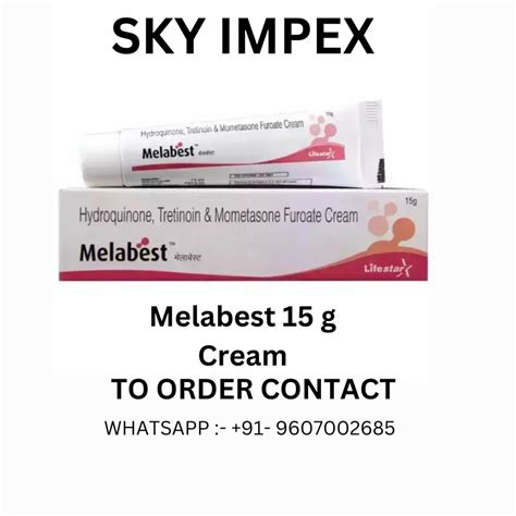 Melabest Cream 15gm For Personal At ₹ 500piece In Nagpur Id