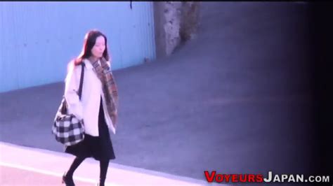 Skinny Asian Spied On