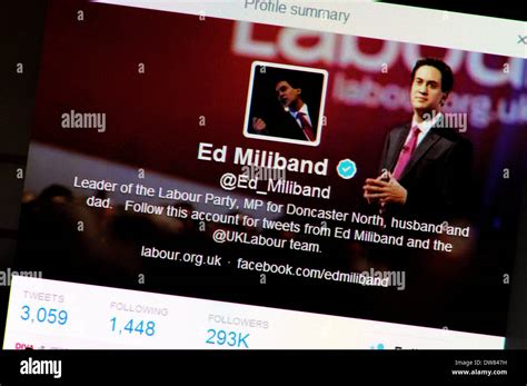 Ed Milliband Mp Banque De Photographies Et Dimages à Haute Résolution