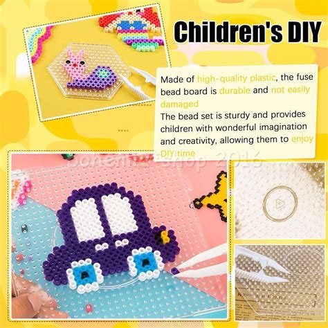 8x Hama Beads Pegboards 7 15cm Beads Template For Making Fuse Beads