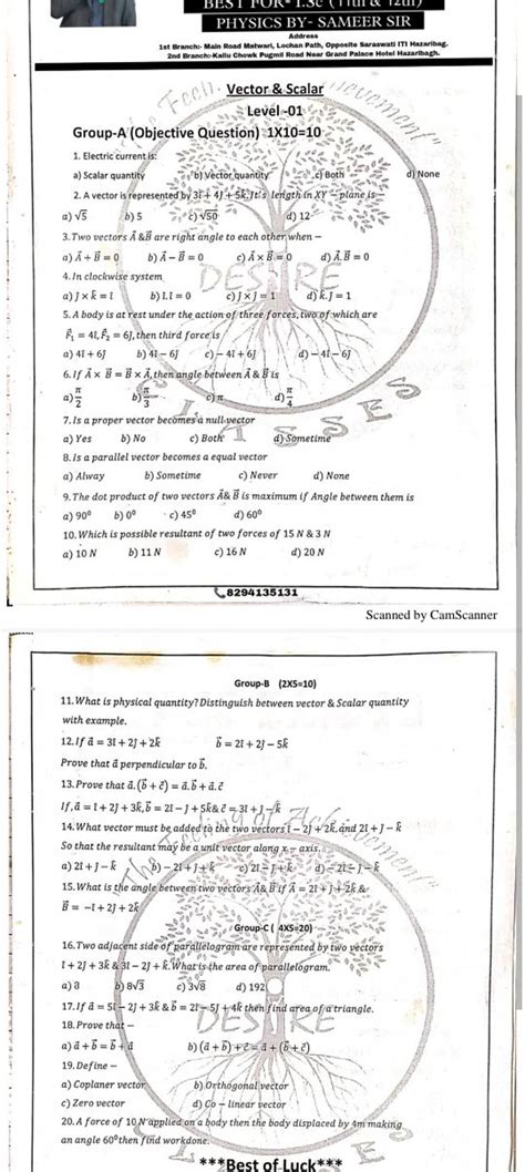 What Is The Angle Between Two Vectors Aandb If A2ij 2k And B− 2