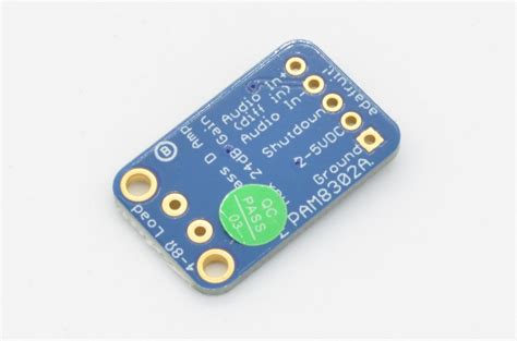 Mono 25w Class D Audio Amplifier Pam8302 Adafruit 2130 Bc Robotics