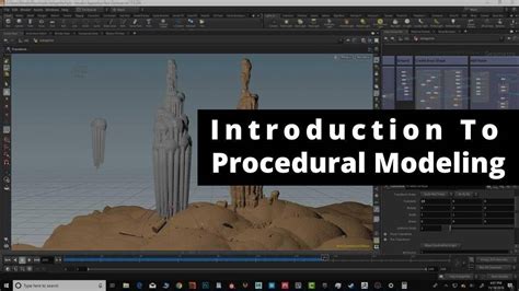 Introduction To Procedural Modeling Zbrush To Houdini Vertex School