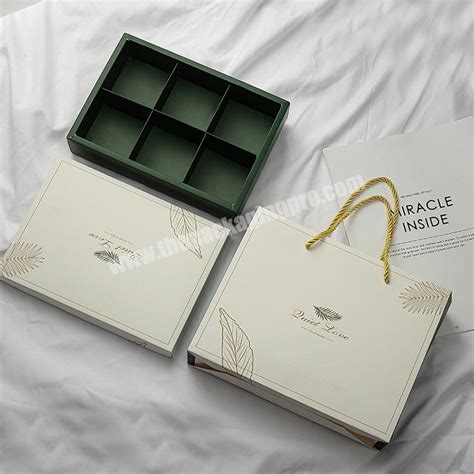 Festival Moon Cake Box Collection Design Foldable Cardboard Mooncake