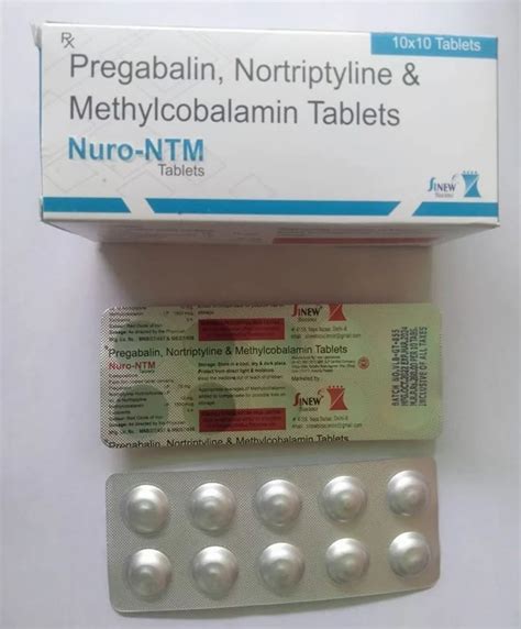 Nuro Ntm Methylcobalamin Tablet At Rs 1600 Box Abohar Id 2851111806430