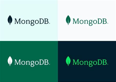 the mongodb logo history colors font and meaning