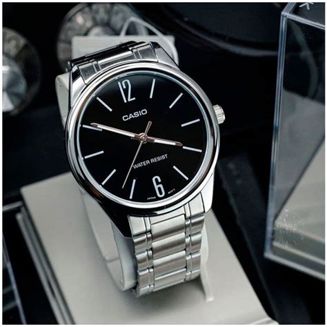 Reloj Casio Mtp V005d 1b Acero Hombre Plateado Klokker