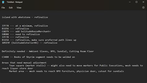 Modding Case Study Grroott S Solitude Part 9 Navmesh Gregaaz S Bethesda Blogs LoversLab