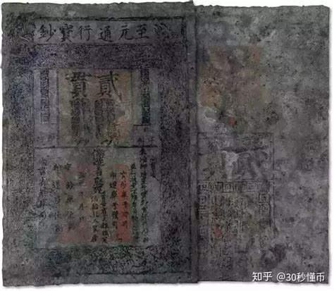 涨知识图解中国纸币发展史 知乎