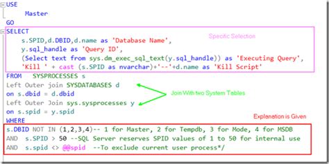 bisql 68 how to kill process very fast with analysis and
