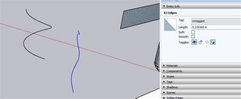 How To Find Exact Length Of Curve In Order To Use Flowify Extensions Sketchup Community