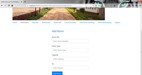 Enhanced Resort Management System Project In Jsp With Source Code And Report [ Download