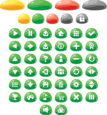 Ui Buttons Vector Art Icons And Graphics For Free Download
