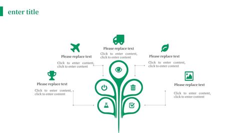 Graphic Diagram Of Tree With Icons Surrounding It Google Slide Theme And Powerpoint Template