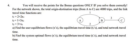 Solved You Will Receive The Points For The Bonus Chegg Com