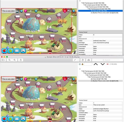 Android Layout Input With Overlapping Elements Inside A Framelayout