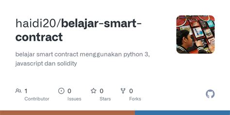 Github Haidi20belajar Smart Contract Belajar Smart Contract