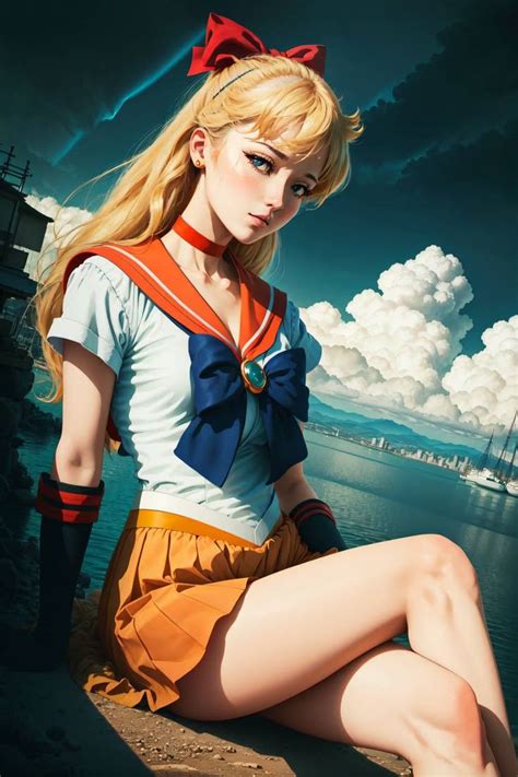 Sailor Venusminako에 있는 Kayla Ingram님의 핀 세일러 비너스 세일러문 교복