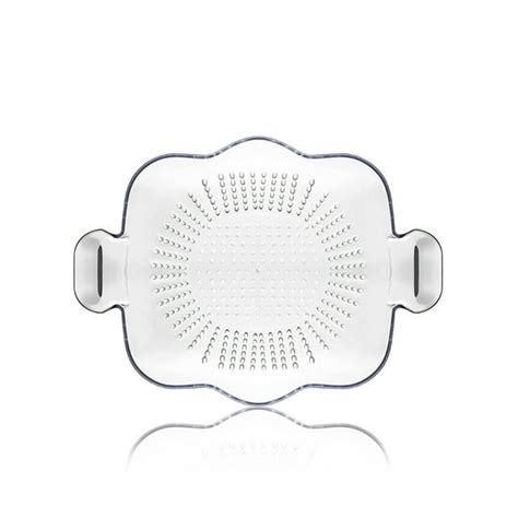 Stpgoods Clear Acrylic Deep Colander Plastic Strainer