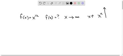 Solved Determine The Following Limits At Infinity Limx →∞ X 12