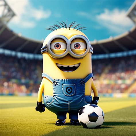 Minion Im Stadium