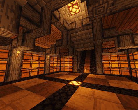 Minecraft Chest Room
