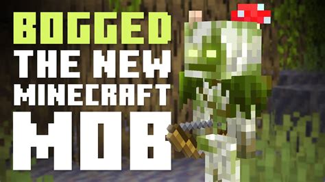 Minecrafts New Bogged Mob In 1 21 Swamp Skeleton Youtube