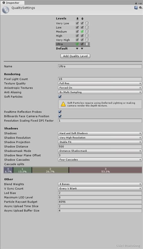 Unity3d：提升场景画面品质and平衡性能优化unity Colorspace性能对比 Csdn博客