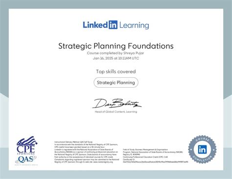 Professionaldevelopment Linkedinlearning Shreya P