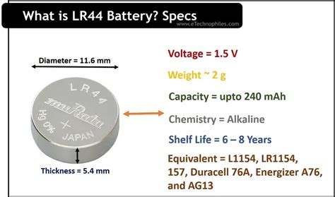 Lr44 Battery Equivalent Voltage Size Uses And Life Faqs