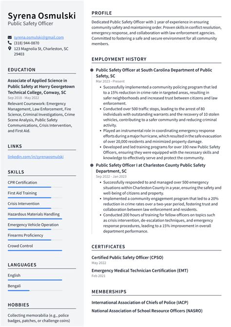Top 12 Public Safety Officer Skills To Put On Your Resume