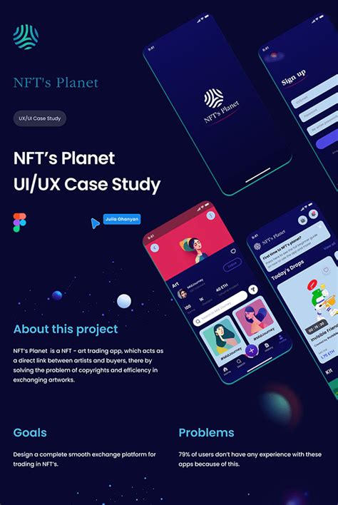 NFT Marketplace Mobile App UX UI Case Study On Behance