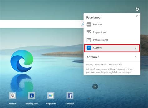 How To Disable Or Change The Edge Background Image Gear Up Windows