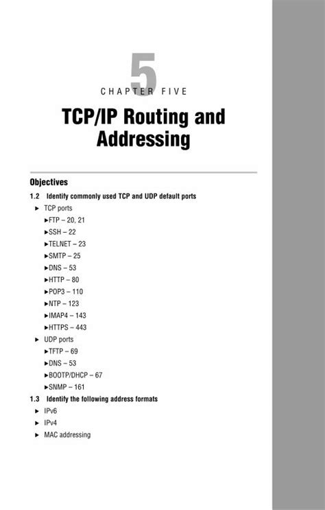 PDF CHAPTER FIVE TCP IP Routing And Addressing Chapter TCP IP Routing And Addressing