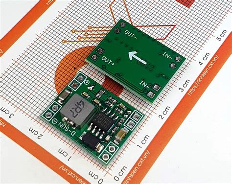 Cxt Từ ý Tưởng đến Sản Phẩm Mp1584 Module ổn áp 5v 3a 22x17x4mm