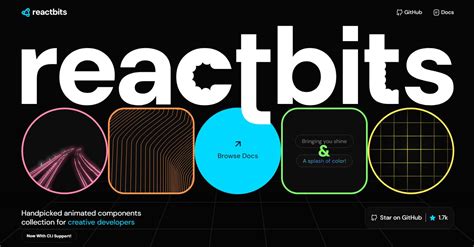 React Bits An Open Source Collection Of Animated Interactive And Fully