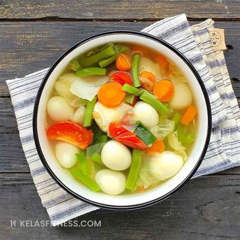 Resep Sup Telur Puyuh