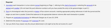 Solved Required 1 Journalize Each Transaction In A