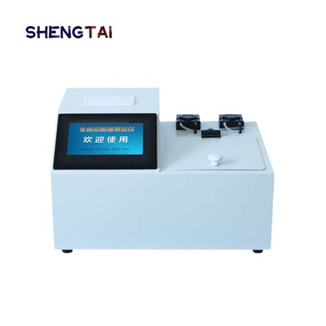 Principle Of Titration Neutralization Method Sh108a Fully Automatic Oil Acid Number Meter