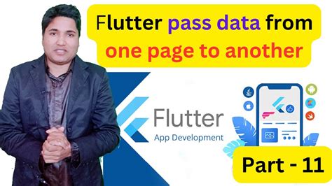 Flutter Passing Data Between Screen Passing Data Between Screens In Flutter Fluttertutorial