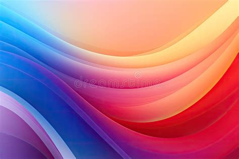 Color Transition And Gradient On Abstract Background Stock Illustration
