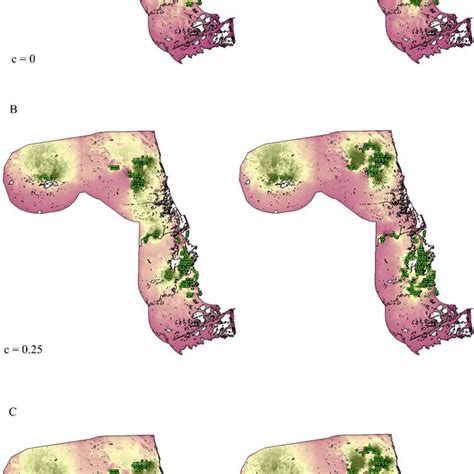 Connectivity Estimates Based On The Pairwise Dispersal Model Using Download Scientific Diagram