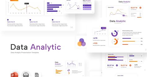 data analysis presentation incl infographics and timeline envato