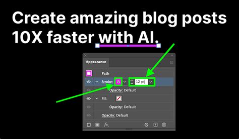 How To Underline Text In Illustrator Easy Ways UPDATED